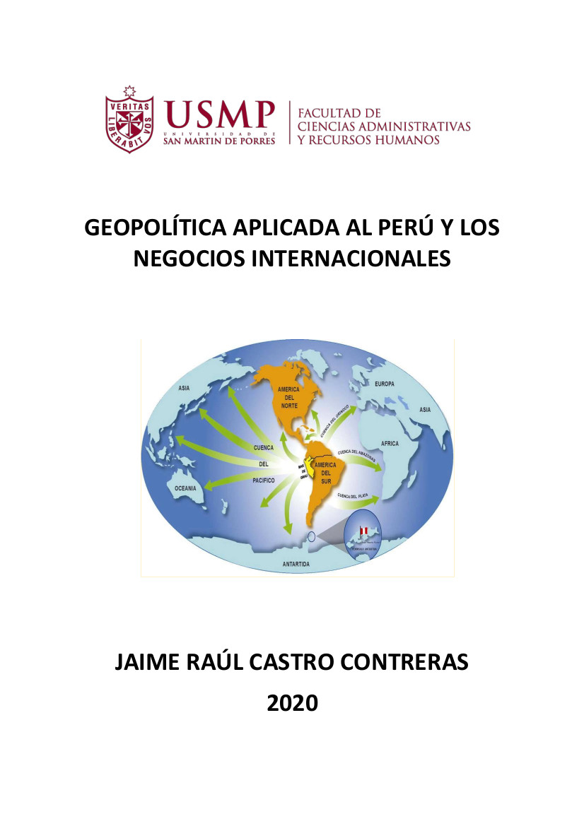 Geopolítica Aplicada A Los Negocios Internacionales Revista Digital